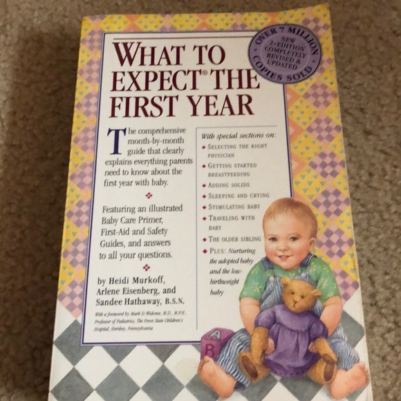 Other | Baby What To Expect The First Year Book | Poshmark